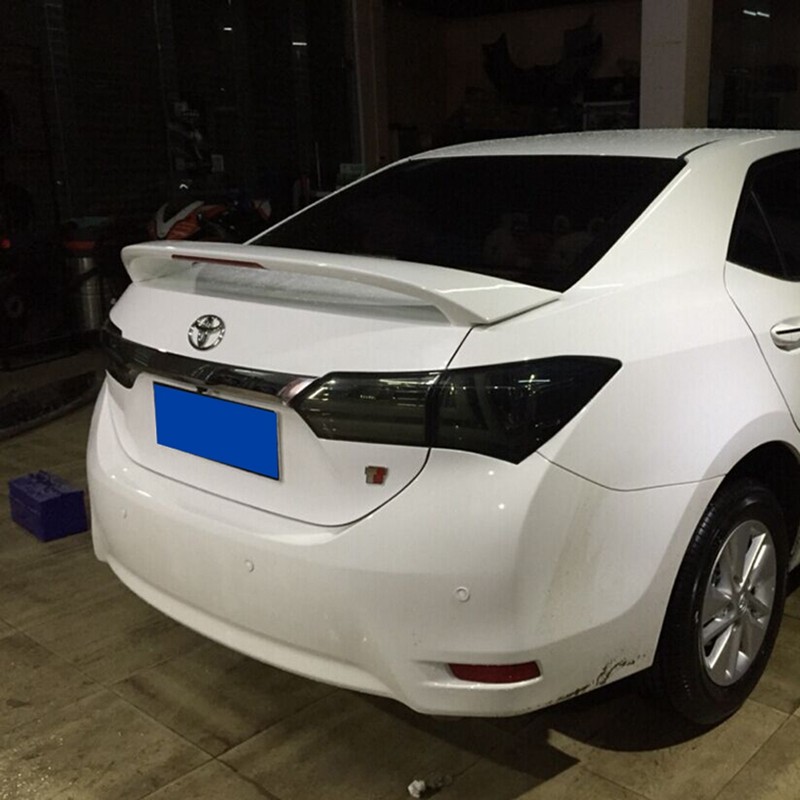 For Toyota Corolla Altis 2014-2018 Spoiler ABS Plastic Rear Trunk Wing ...