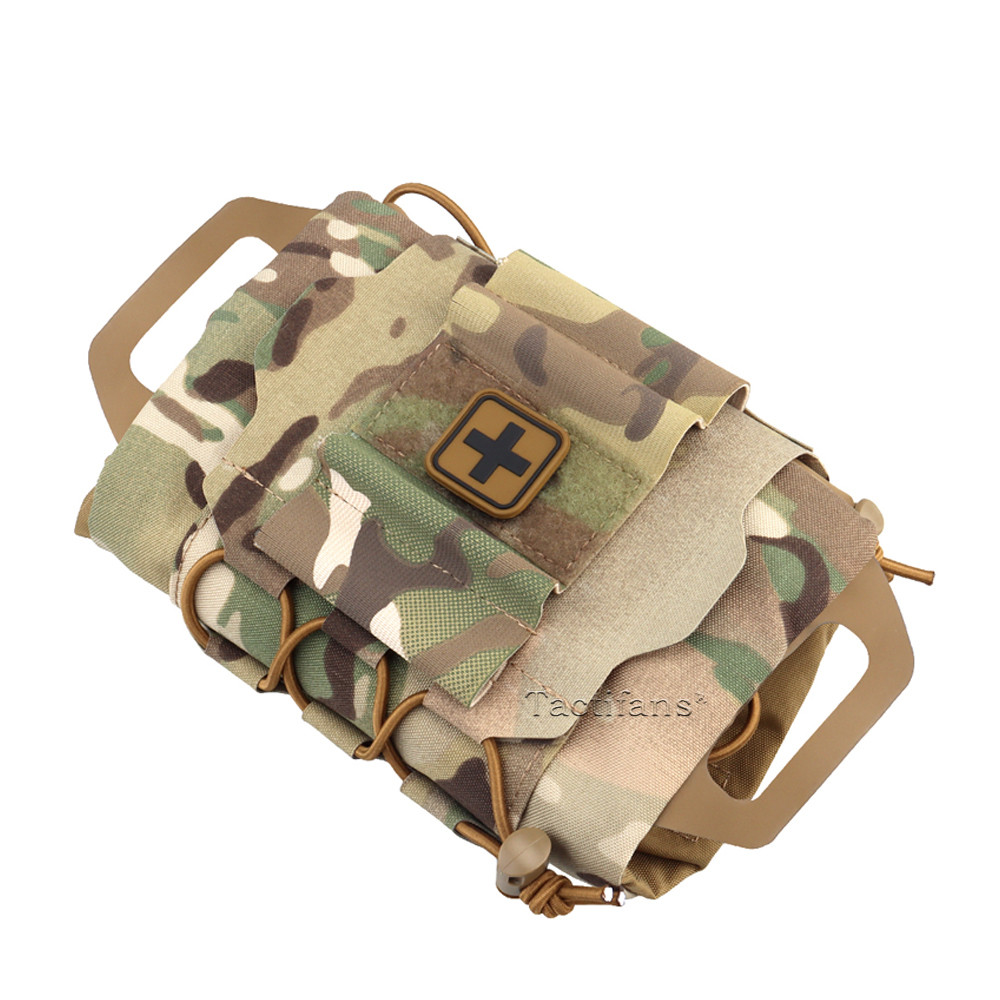 웃Rapid Deploy First Aid Kit Pack Tactical IFAK Pouch Two-piece System ...
