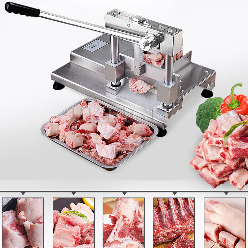 ☍Manual Frozen Meat And Bone Saw Machine, Rib And Pig Trotter Cutting ...