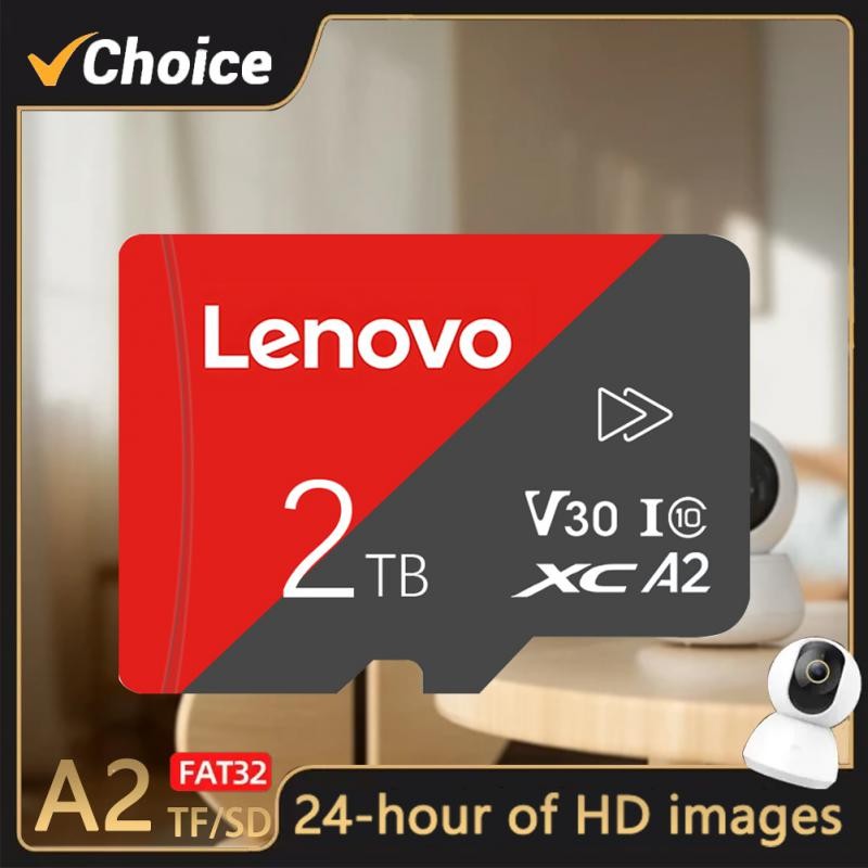 ☮Lenovo 2TB SD Memory Card 1TB SD Card 512GB 256GB A2 U3 Micro TF SD ...