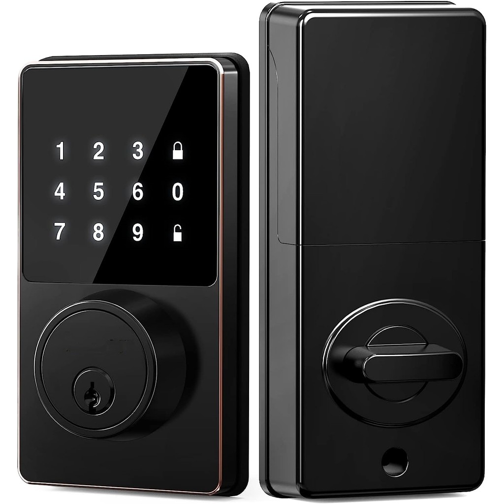 ⚜Smart Lock with password, Keyless Entry Door Lock with Touchscreen ...