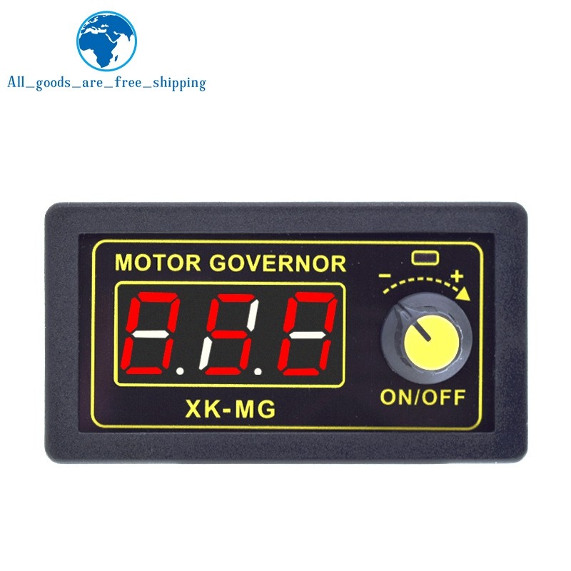 웃DC 5-30V 12v 24v 5A DC Motor Controller PWM Adjustable Speed Digital ...