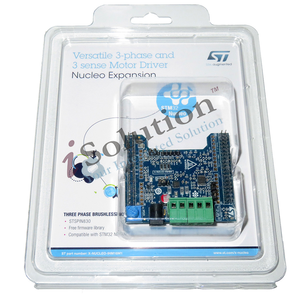 ♦X-NUCLEO-IHM16M1 Three-phase brushless DC motor driver expansion board ...