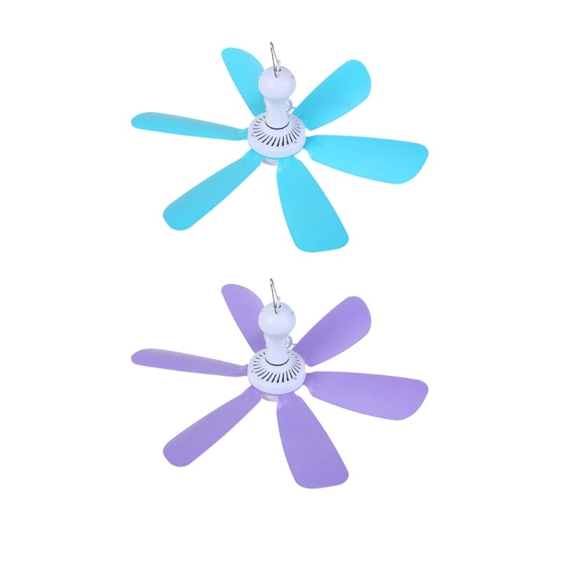 ⊰Y1UB 220V 50Hz 7W Ceiling Fan EnergySaving Summer Cooling Fan 6 Leaf ...