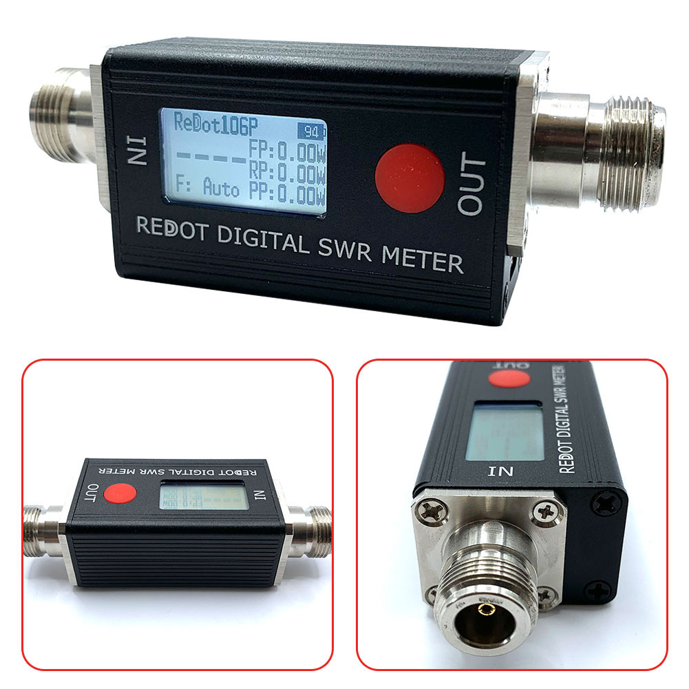 RD106P Digital SWR&Power Meter FMB VHF UHF Power SWR Measuring Meter ...