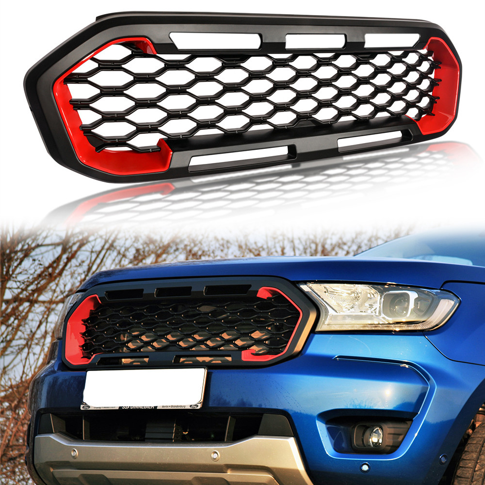 Raprot Style Front Grille for Ford Ranger 2019 2020 2021 2022 LIMITED ...