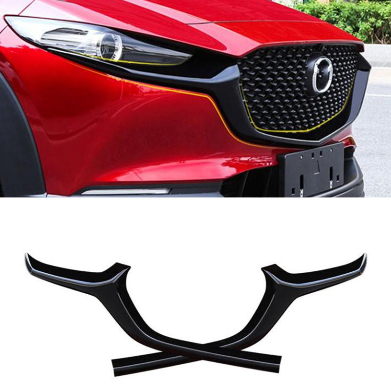 CEYUSOT FOR Mazda CX-30 Car Grille Trim Strip CX30 FRONT Bumper Full ...