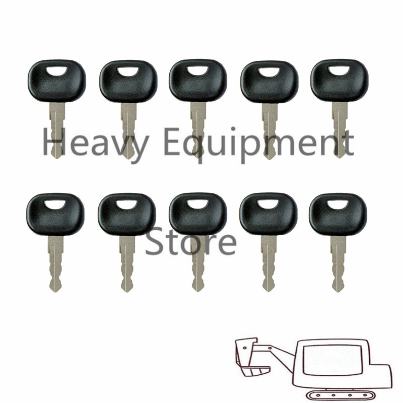 유(Set of 10) 202 Key For John Deere Volvo Heavy Equipment Excavator ...