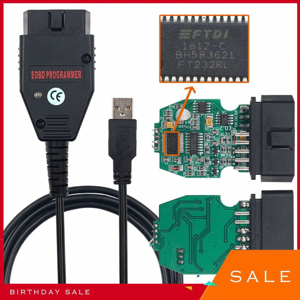 Best Galletto 1260 ECU Flasher OBD2 Cable EOBD Galletto 1260 FTDI ...