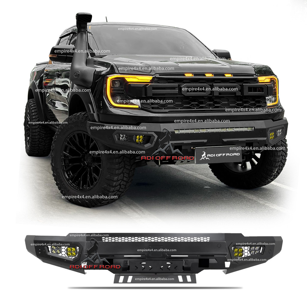 ADI OFF ROAD F15 Series 4x4 offroad Steel bull bar front bumpers rear ...