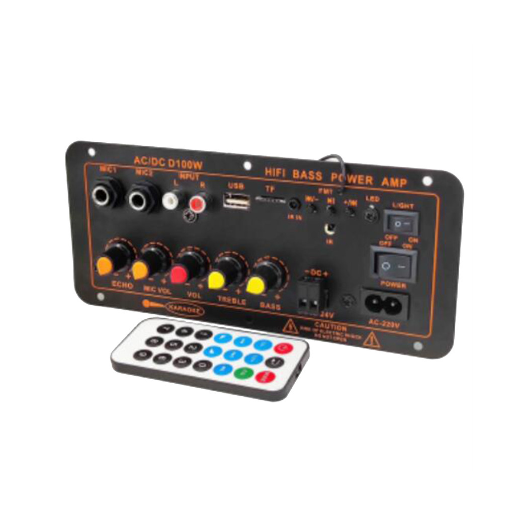 ♞D100 Standard Bluetooth Amplifier Board Car Amplifier Motherboard 12V ...