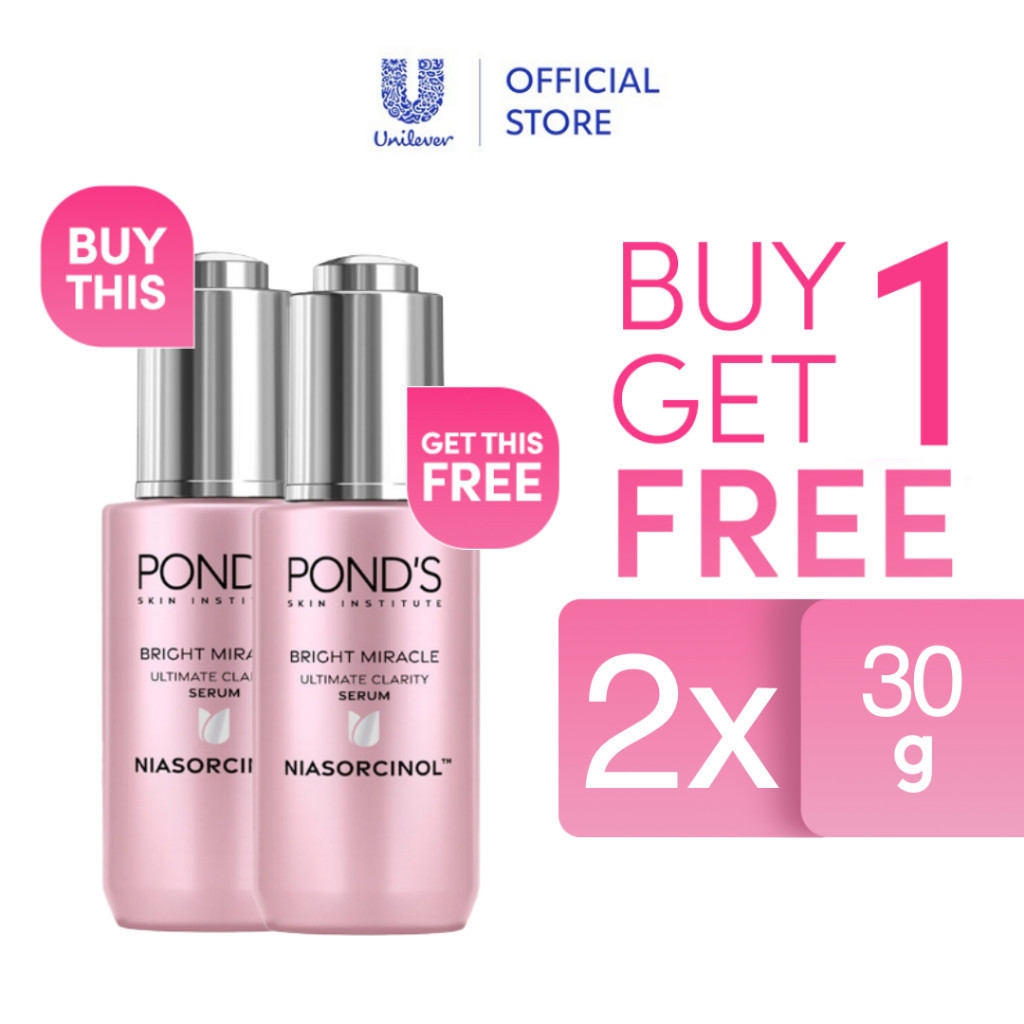 POND'S Bright Miracle Day Serum 30g Buy 1 Take 1 with Niasorcinol ...