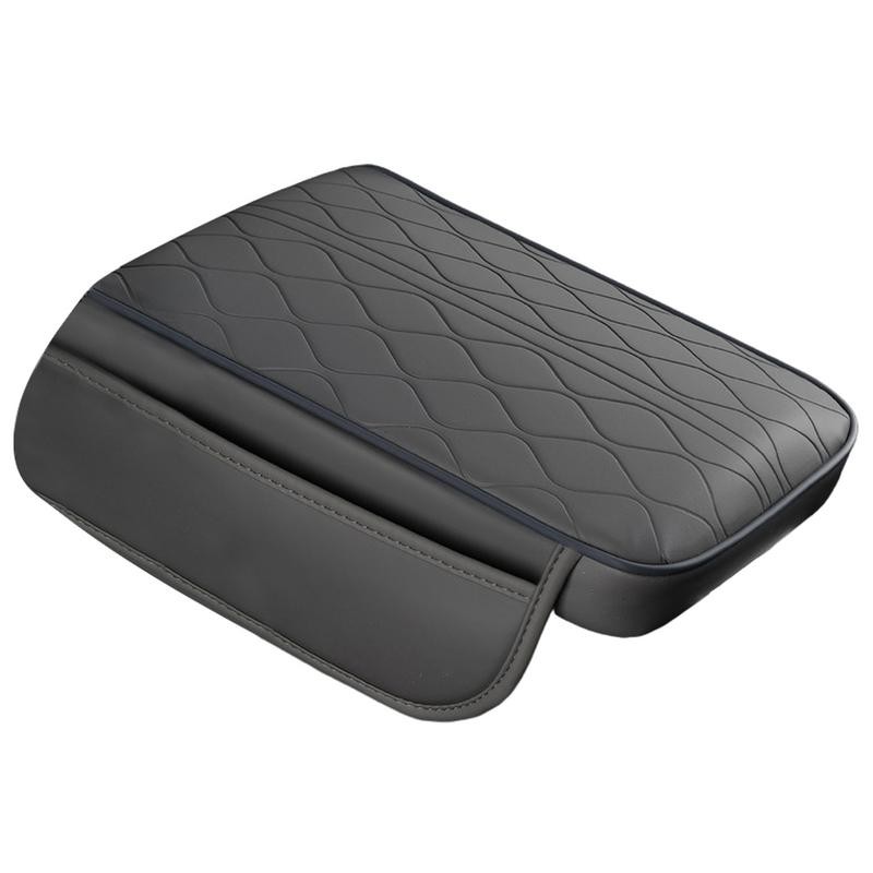 ☁Car Center Console Cushion Pad Waterproof Leather Center Console Pad ...