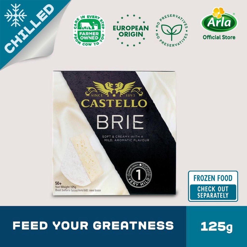 Castello Danish Brie 125g | Shopee Philippines