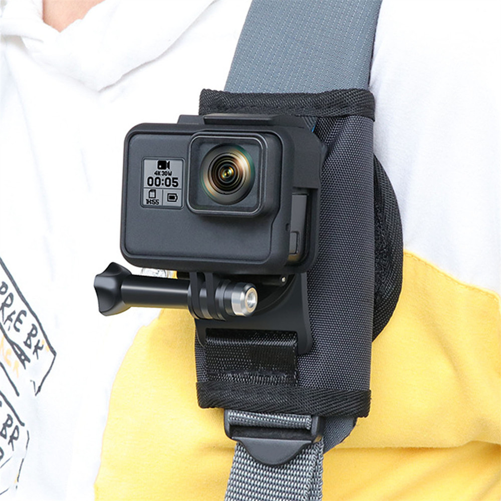】New 360° Rotation Backpack Bag Clip Clamp Backpack Shoulder Strap ...