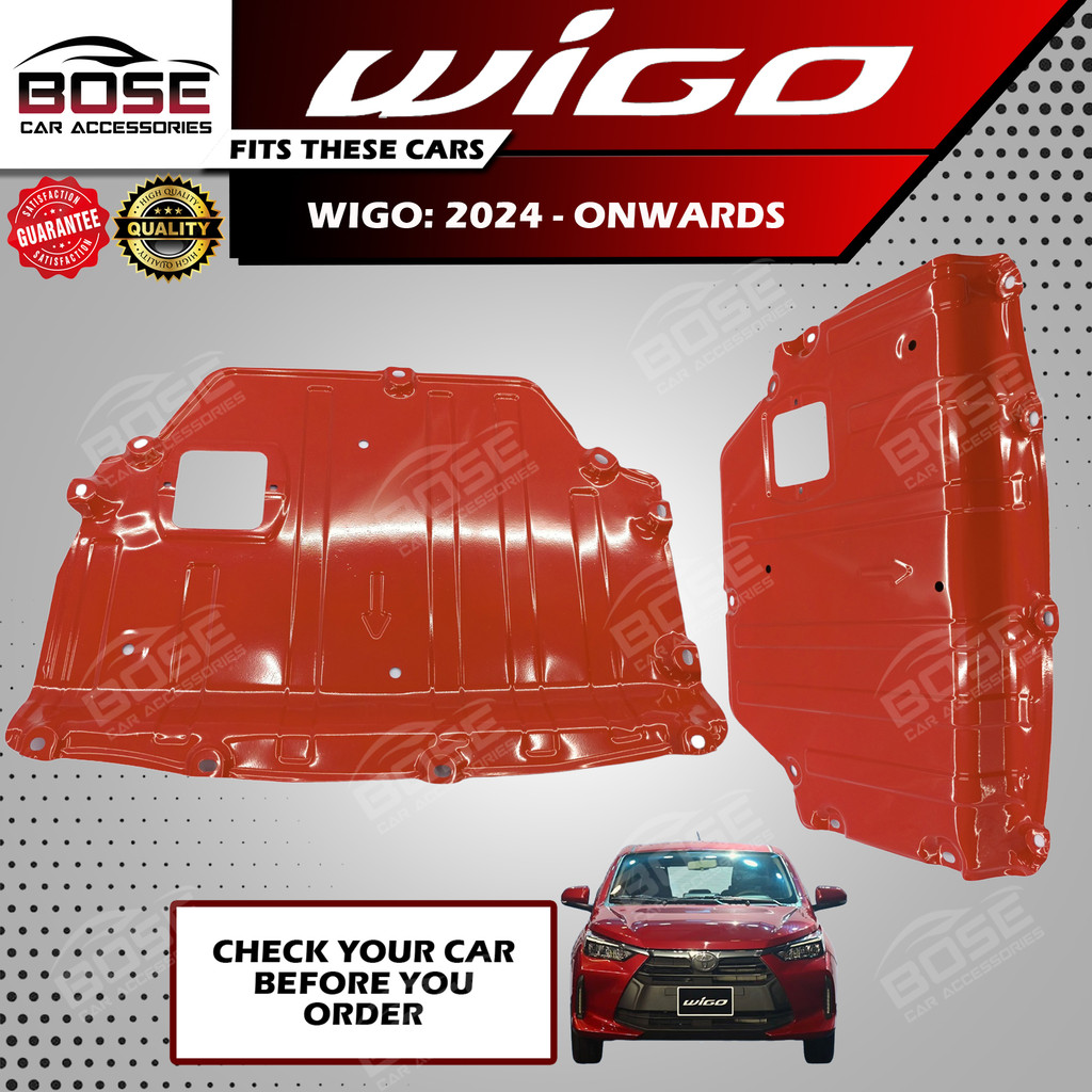 Skid Plate For Toyota Wigo 2013-2022 / 2023 Onwards Model Under Engine ...