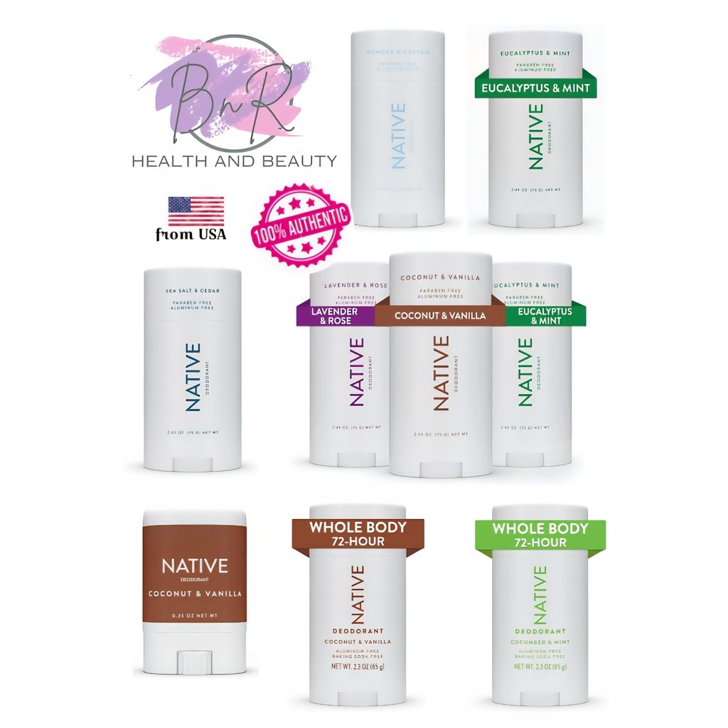 Native Deodorant, Natural Deodorant for Women or Men, Natural Vegan ...