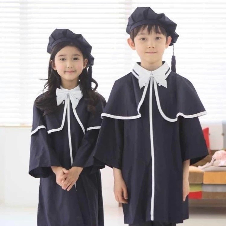 Children's Kindergarten Graduation Dress Cap Primary School Students ...