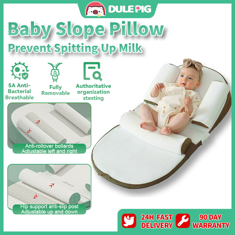 Baby Slope Pillow Class A Anti spitting and Choking Milk Feeding ...