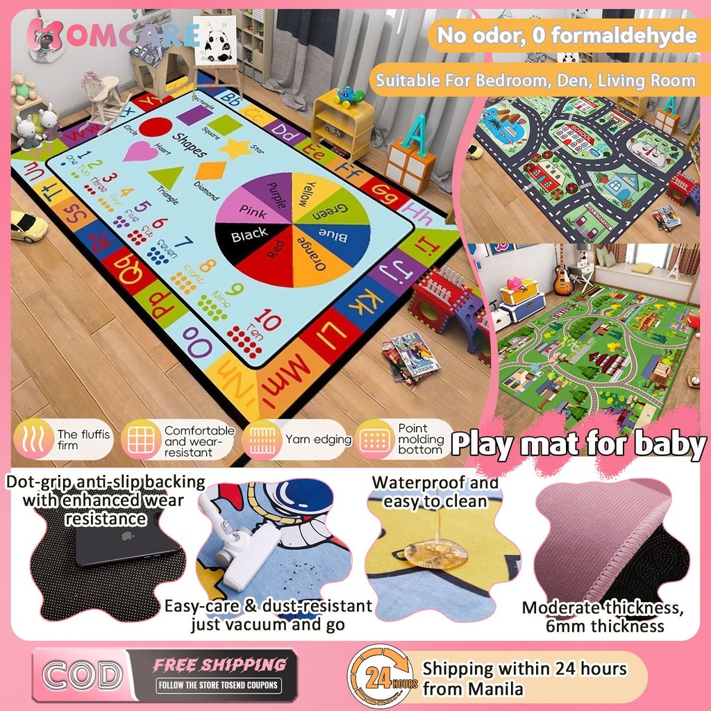 Play mat for baby puzzle mat anti slip mat Educational Game Crawling ...