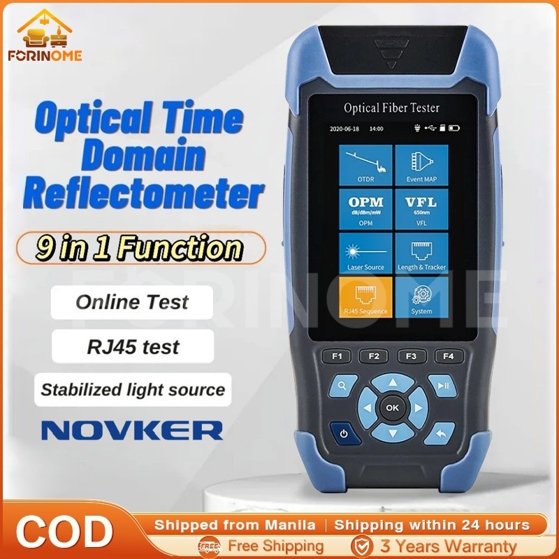 ⚡100% Original⚡Novker NK3200D UPC Mini Pro OTDR Optical Fiber Tester ...