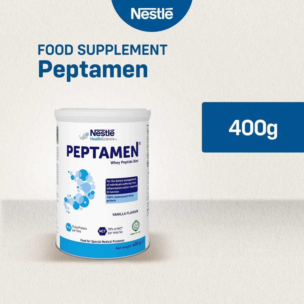 NESTLE PEPTAMEN Formula dietary food Vanilla flavor 400g | Shopee Philippines