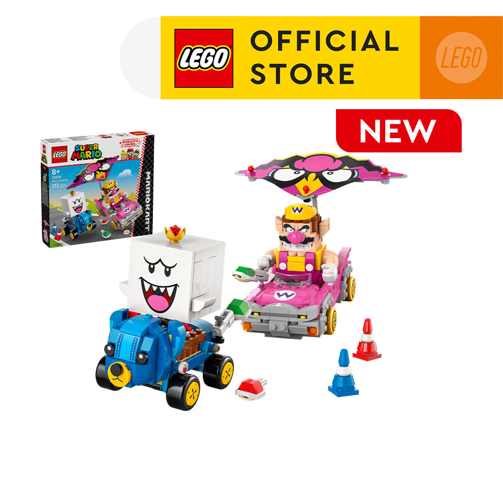 LEGO® Super Mario 72038 Wario & King Boo, Age 8+, Building Blocks, 2025 ...