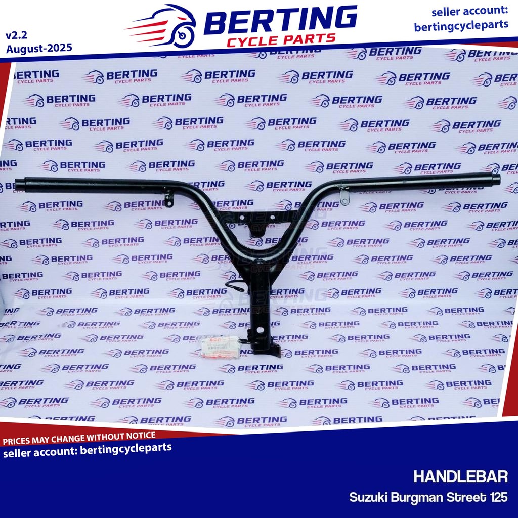 SGP HANDLEBAR Suzuki Burgman Street 125 Genuine 56110-44K20-000 ...