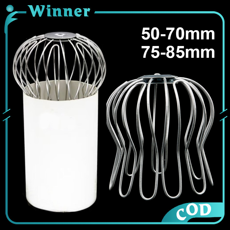 Down Pipe Gutter Guard Mesh Stainless Steel Outdoor Floor Drain Roof ...