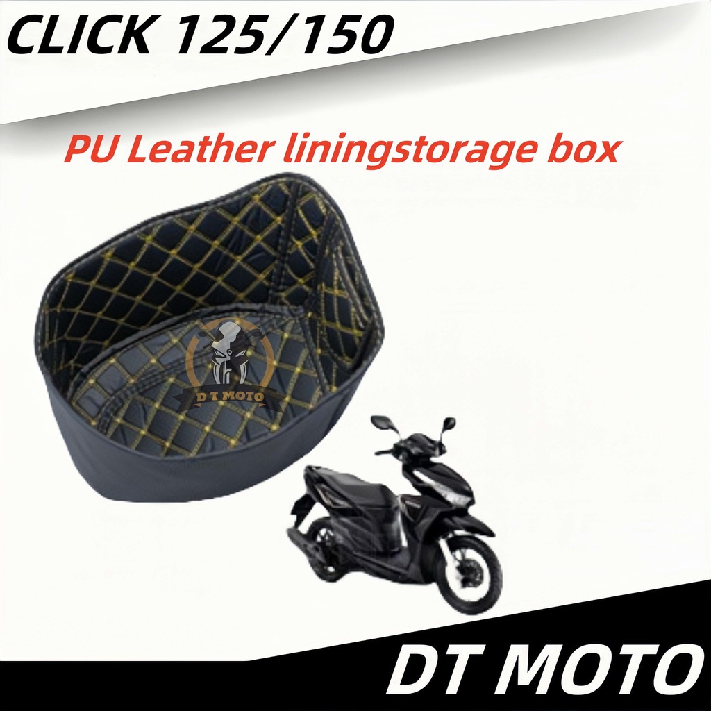 Honda Click 125i 150i V2 UBox Leather Cover Seat Cover High Quality ...