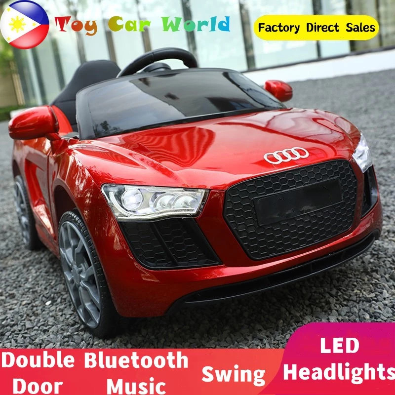 Mini Audi Rechargeable Toy Cars for Kids with Remote Control Music ...