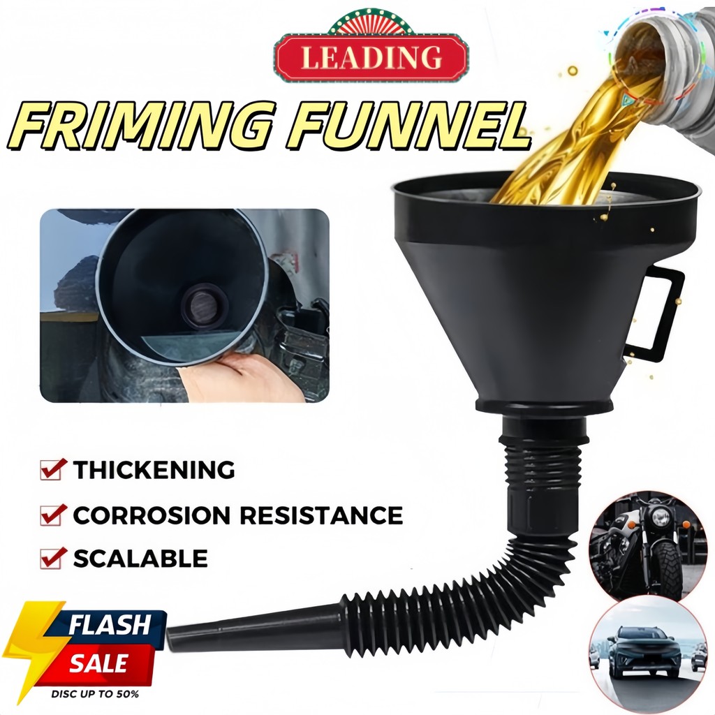 Large Fuel Funnel With Filter, Designed For Gasoline, Engine Oil, Fuel ...