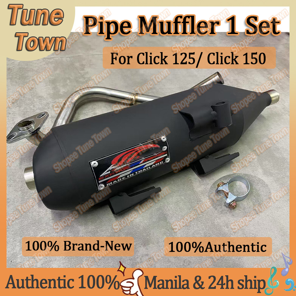 APIDO Click 125/150 game changer pipe Legit Pipe muffler v3 set For ...