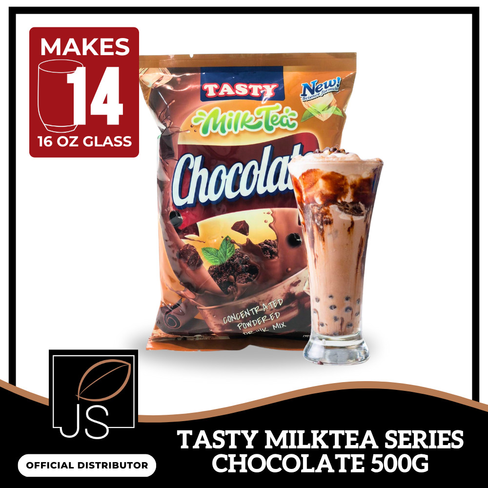 TASTY MILKTEA Concentrated Powder Drink 500g, 6 Flavors Available ...