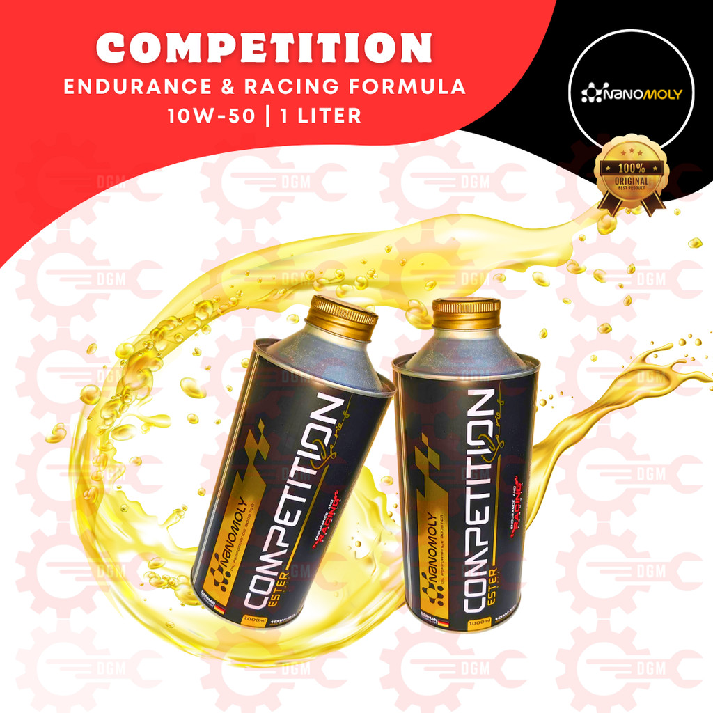 RS8 OIL NANOMOLY Competition Series Ester Base 10W-50 (1 Liter ...