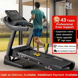 SM Treadmill Electric 6.0HP 1-60KM/H Walking Pad Fitness Equipment with ...