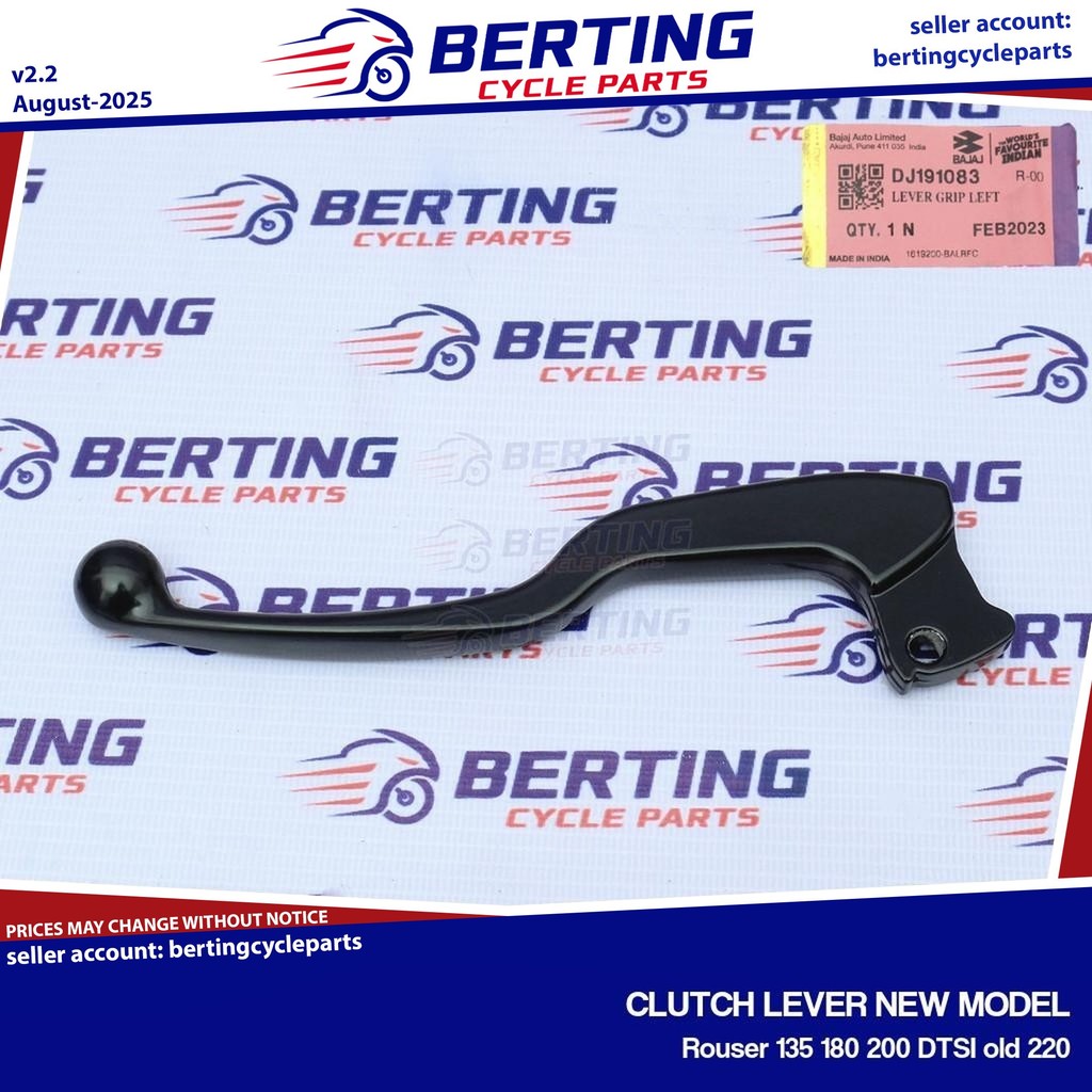CLUTCH LEVER NEW MODEL Rouser 135 180 200 DTSI old 220 Genuine DJ191083 ...