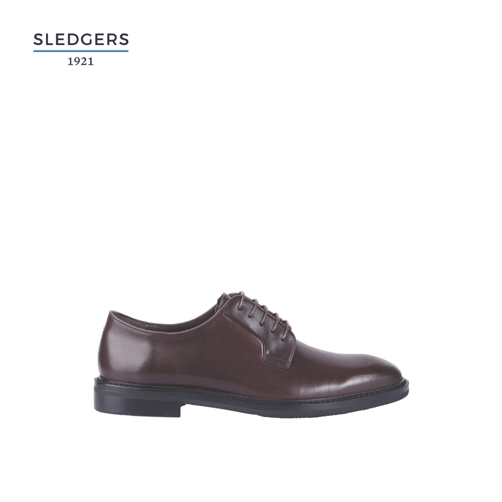 Sledgers Pietro Coffee Men's Welt-stitched Lace-up Derbies | Shopee ...