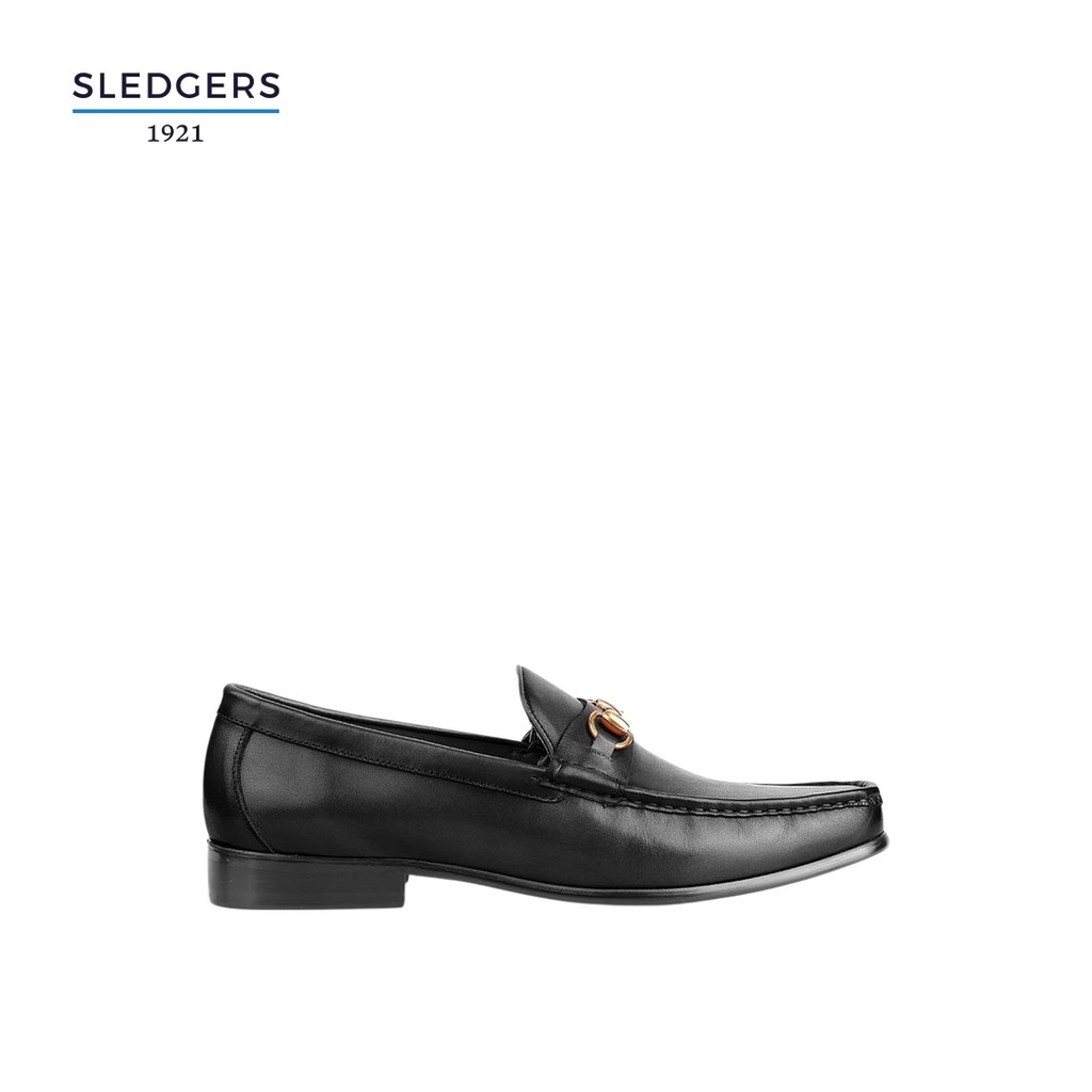 Sledgers Delchamps Black Men's Horsebit Loafers | Shopee Philippines