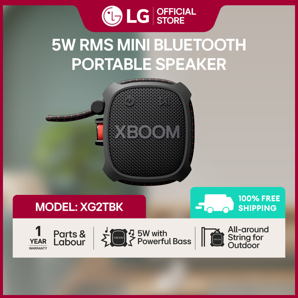 LG xboom - LG xboom Go XG2T Mini Portable Bluetooth Speaker XG2TBK ...