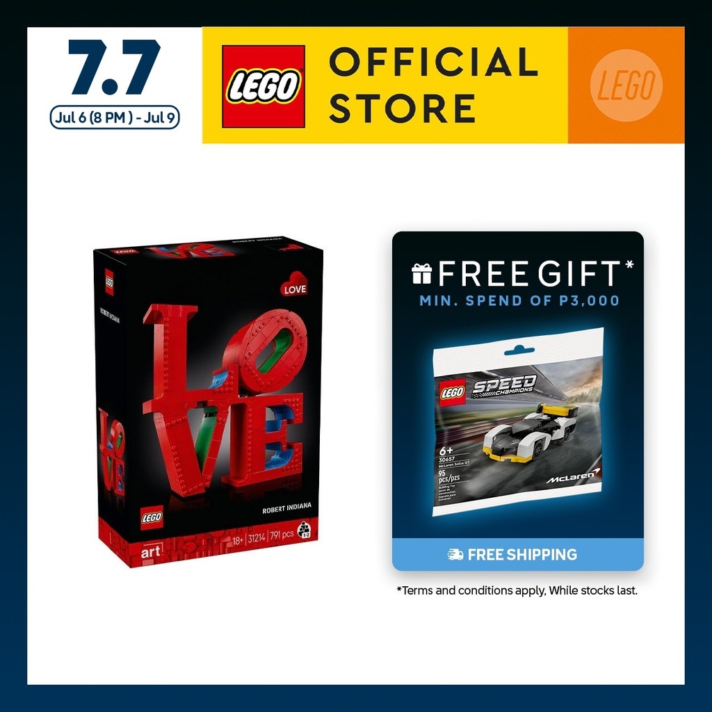 LEGO® ART 31214 Love, Age 18+, Building Blocks, 2025 (791pcs) | Shopee ...