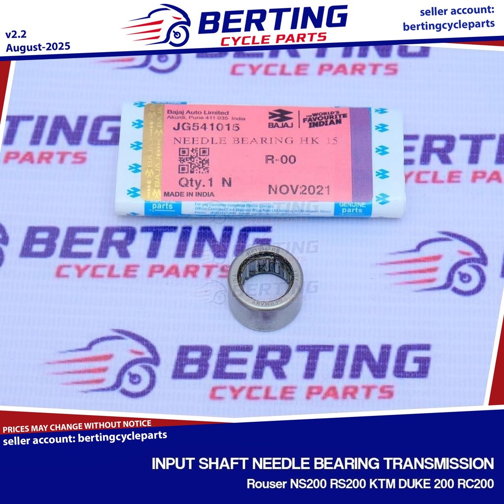 INPUT SHAFT NEEDLE BEARING TRANSMISSION Rouser NS200 RS200 KTM DUKE 200 ...