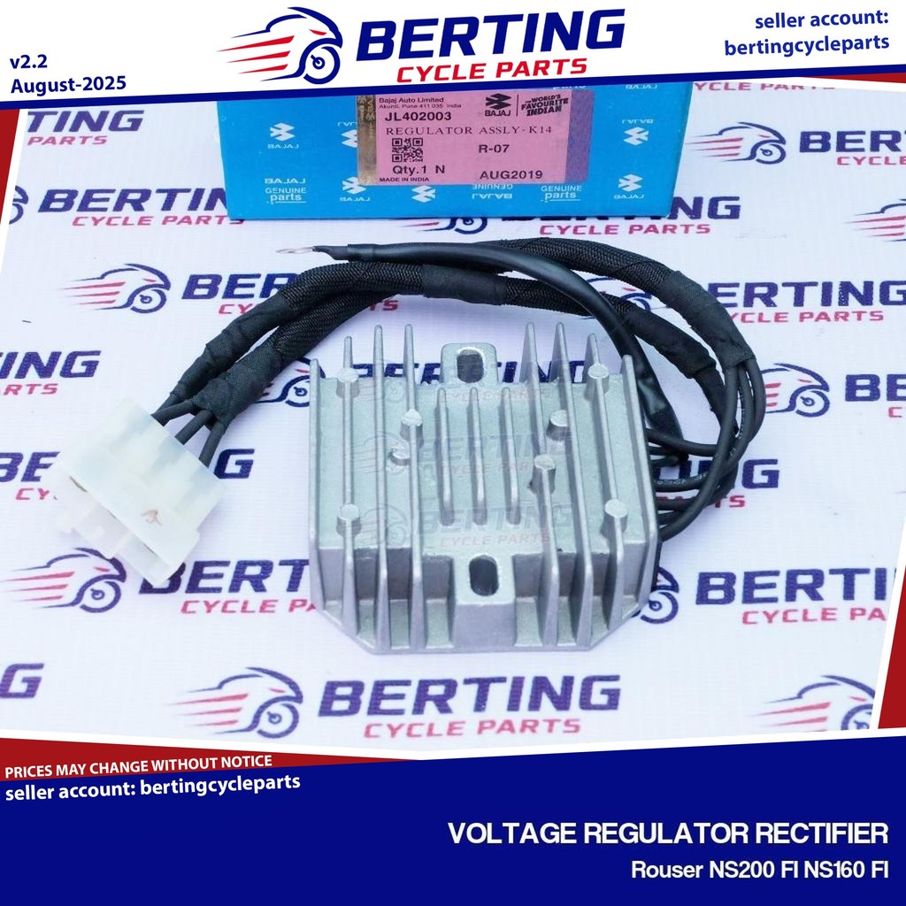 VOLTAGE REGULATOR RECTIFIER Rouser NS200 FI NS160 FI Genuine JL402003 ...