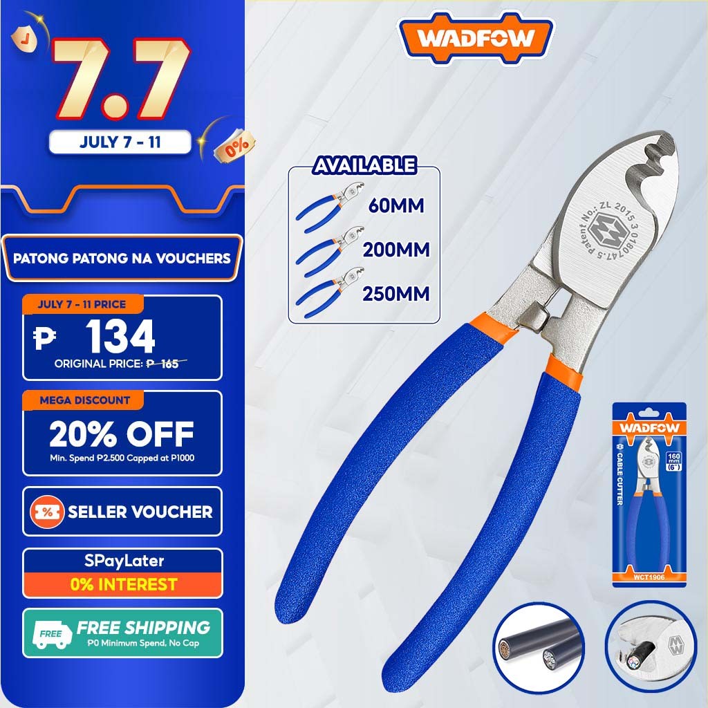 Wadfow Industrial Polish & Anti-Rust Cable Cutter | Shopee Philippines