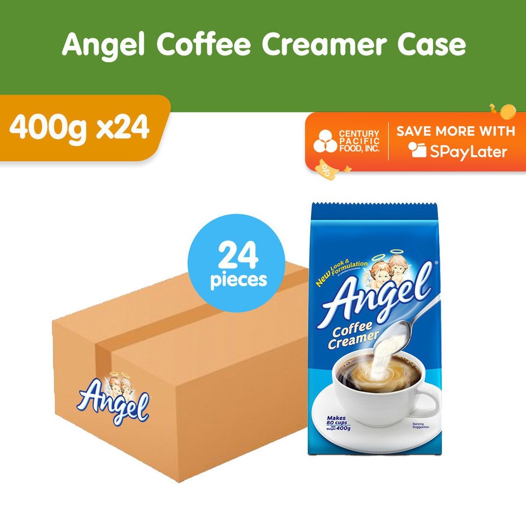 Angel Coffee Creamer 400g (Case of 24pcs) - Non-Dairy Creamer | Shopee ...