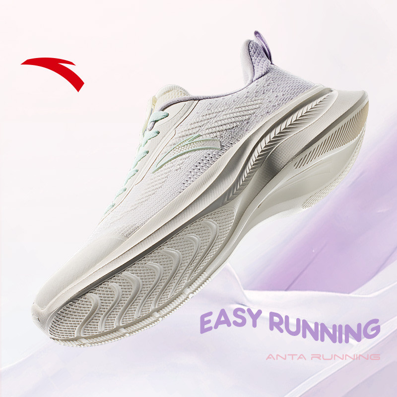 ANTA Women Easy Running Lightweight and Comfortable Running Shoes ...