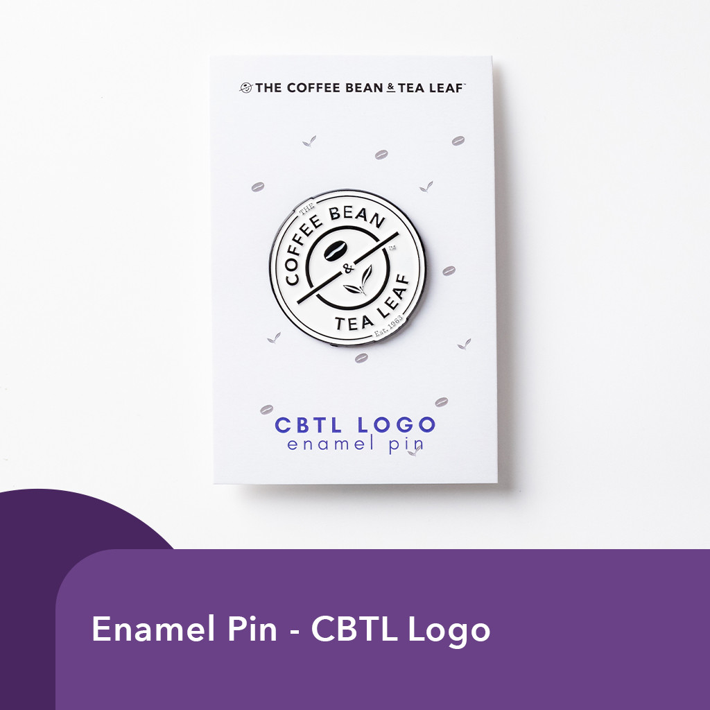 The Coffee Bean & Tea Leaf Enamel Pin- CBTL | Shopee Philippines