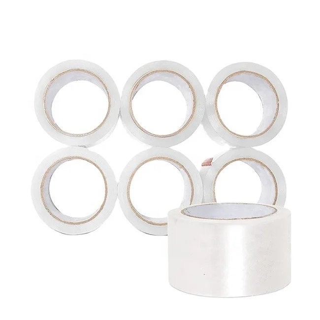 24Mm X 66M Packing Tape Pack 6 Roll Logistics Packaging Sealing ...