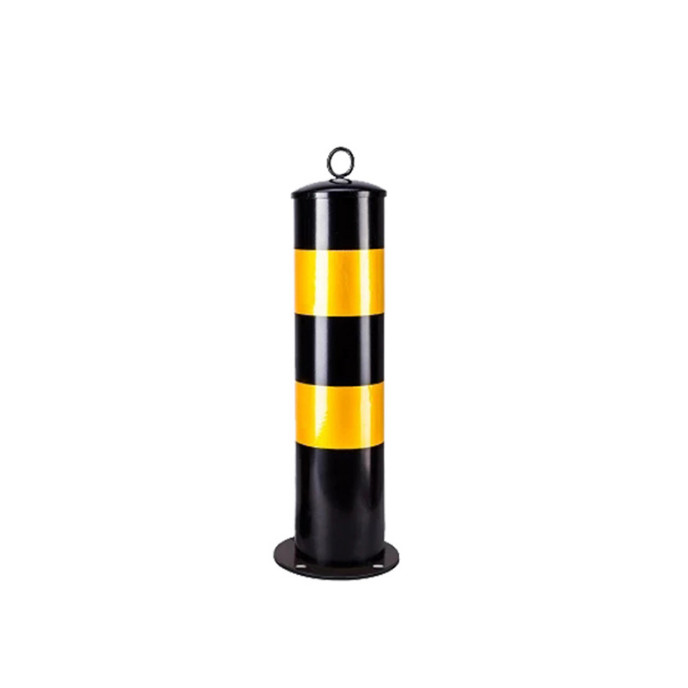 High Quality black/yellow Bollard stainless Steel Post / Anti-collision ...