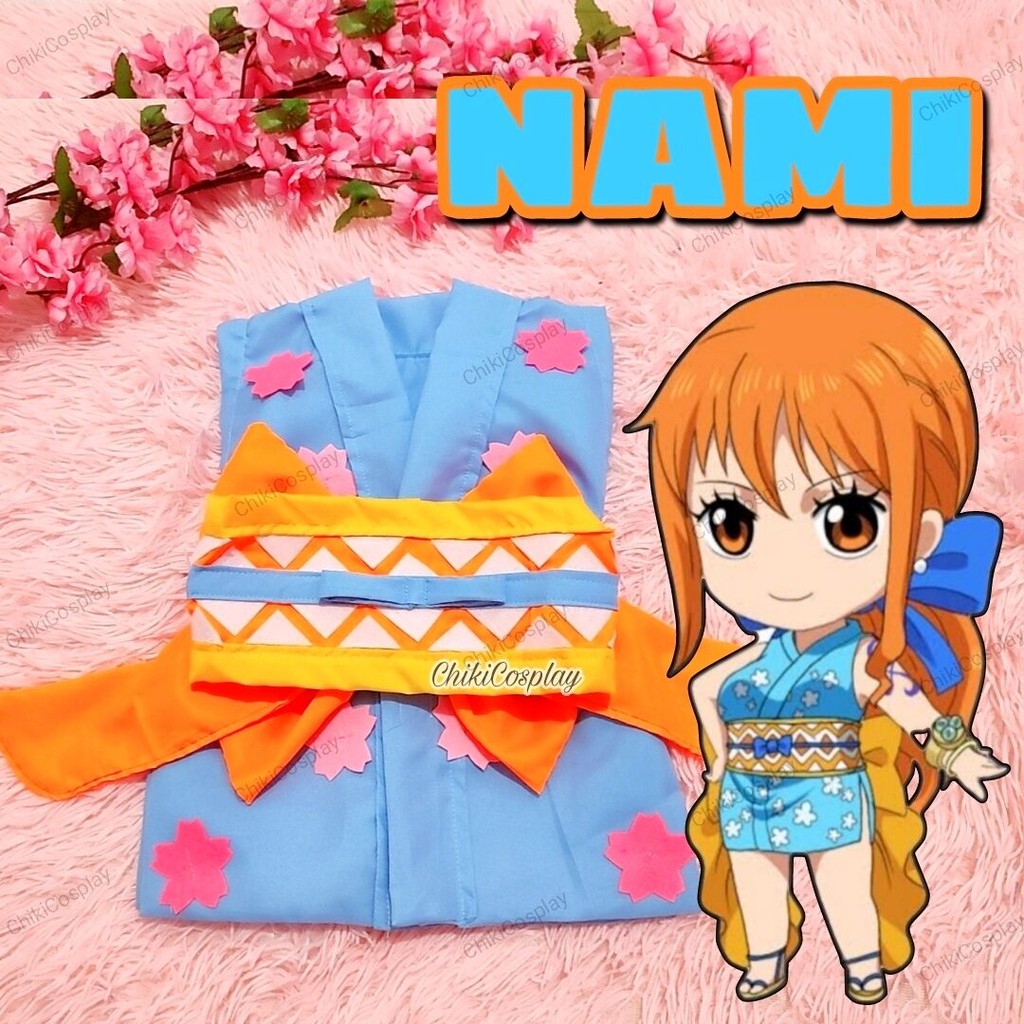 ONE PIECE NAMI COSTUME COSPLAY FOR KIDS | Shopee Philippines
